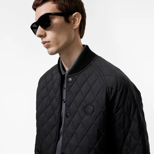 Burberry Quilted Nylon Jacket - Black