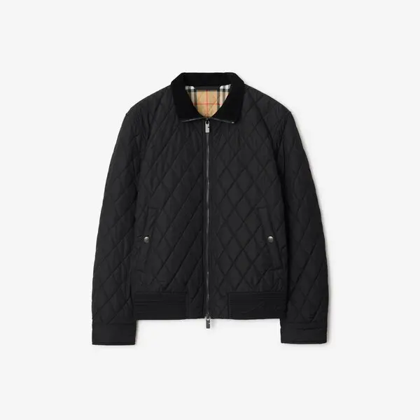 Burberry Quilted Nylon Jacket - Black