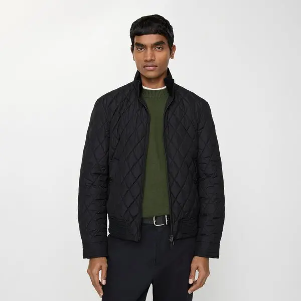 Burberry Quilted Nylon Jacket - Black