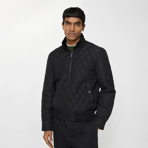 Burberry Quilted Nylon Jacket - Black
