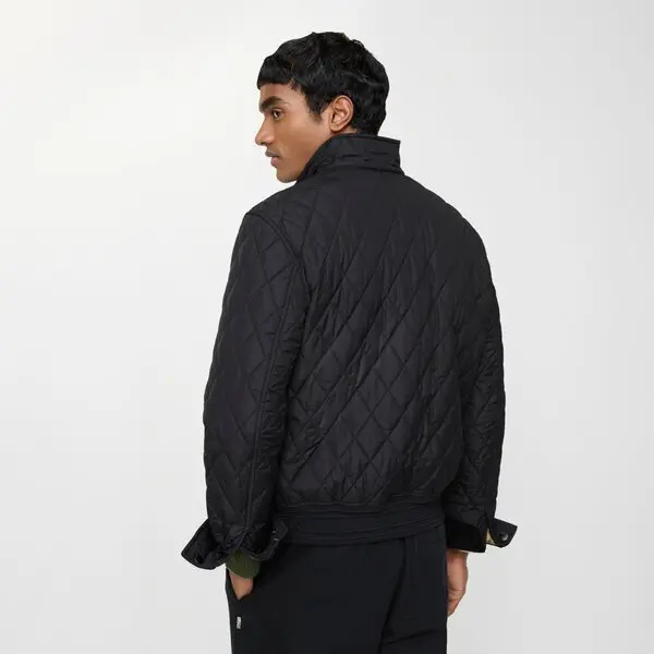 Burberry Quilted Nylon Jacket - Black