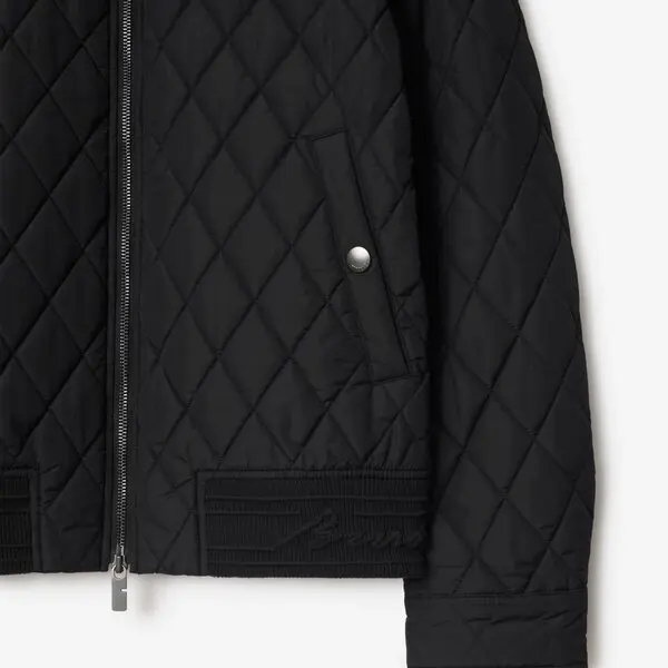 Burberry Quilted Nylon Jacket - Black