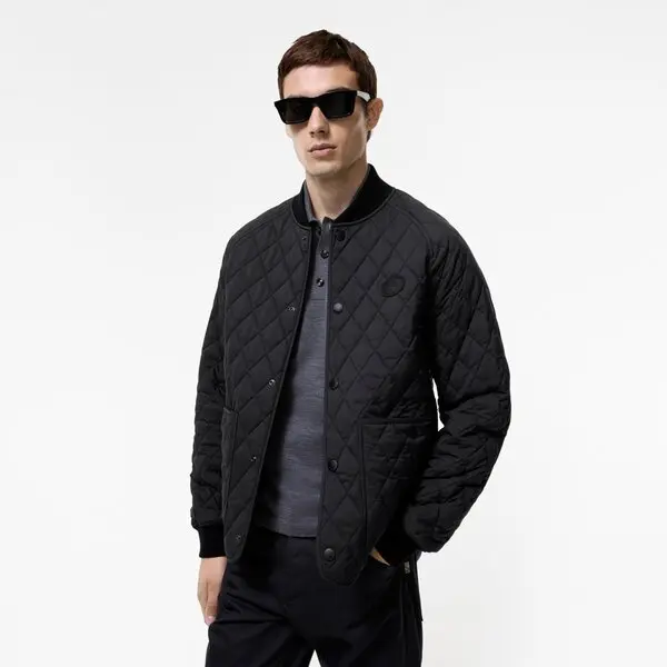 Burberry Quilted Nylon Jacket - Black