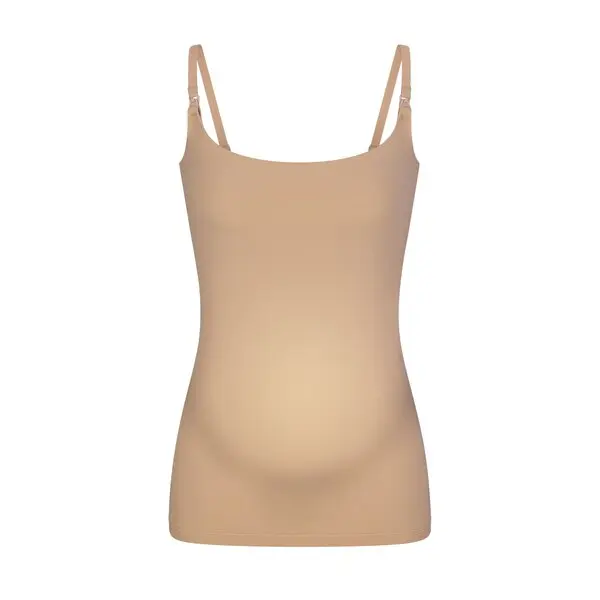 SKIMS Fits Everybody Maternity Nursing Tank - Clay