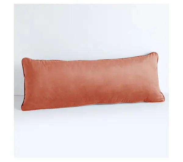 SORRA HOME Velvet Indoor Corded Pillow Single - One-color