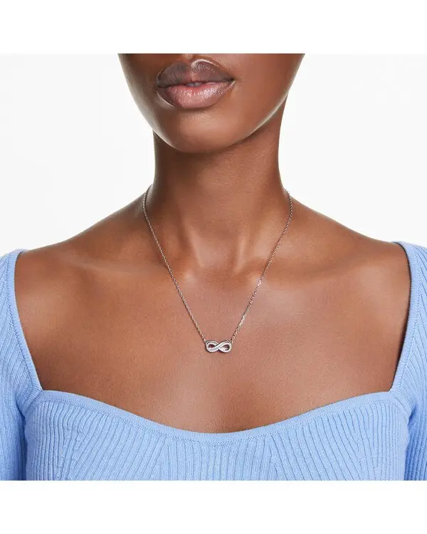 SWAROVSKI Hyperbola Infinity Pendant Necklace