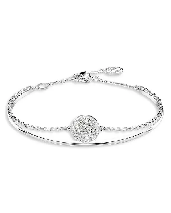 SWAROVSKI Sublima Chain Bangle Bracelet - Silver