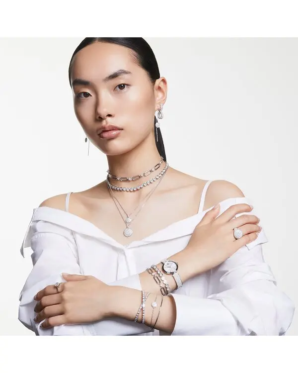 SWAROVSKI Sublima Drop Threader Earrings