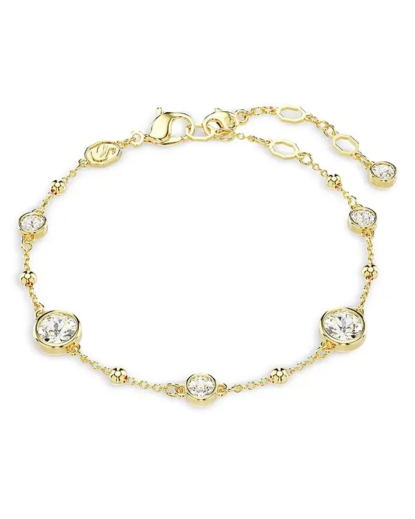 SWAROVSKI Imber Round Cut Bracelet - Gold