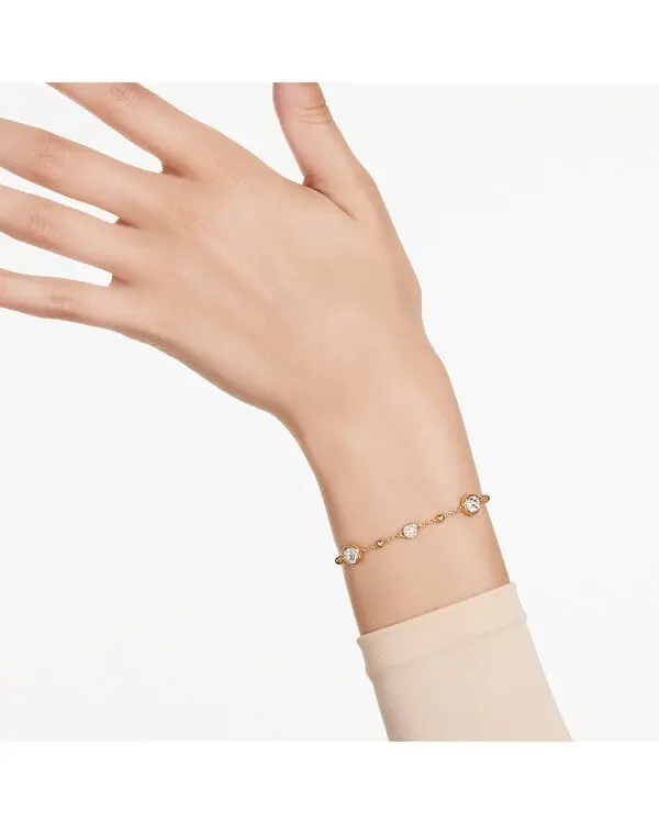 SWAROVSKI Imber Round Cut Bracelet - Gold