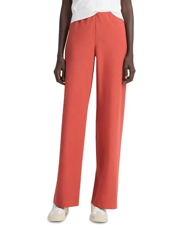 Vince Wide Leg Trousers - Terra