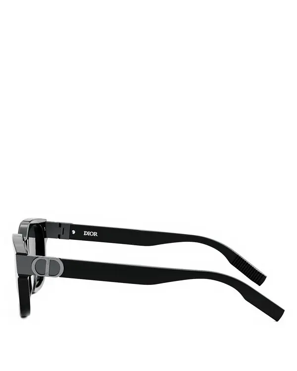Dior Cd Icon S1i Geometric Sunglasses - Black/gray Solid
