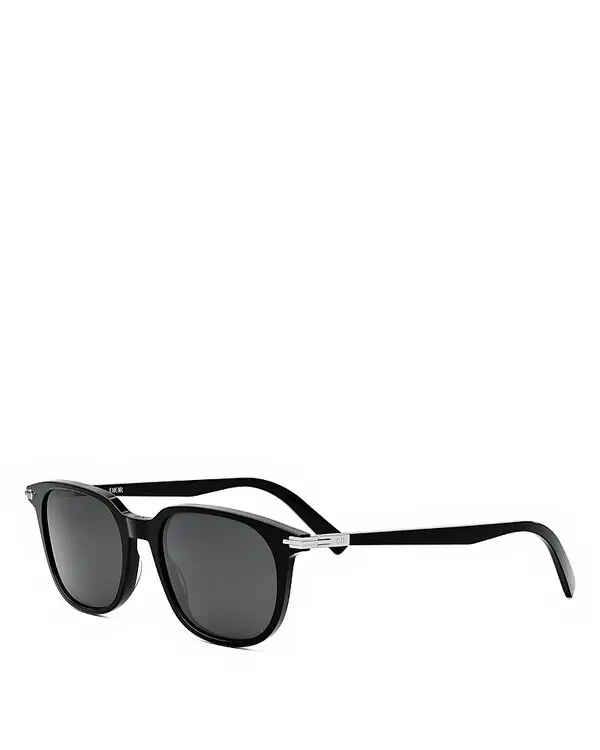Dior Diorblacksuit S12i Oval Sunglasses - Black/gray Solid