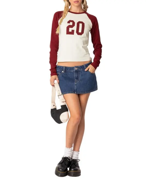 EDIKTED Feeling 20 Long Sleeve Tee