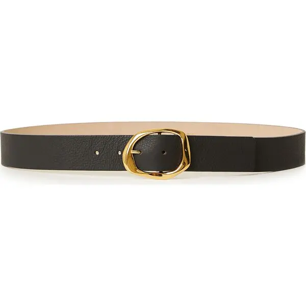 B-low The Belt Edmond Mini Leather Belt - Black Gold
