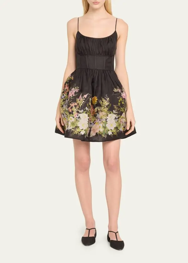 micro mini wedding dress Strapless Floral Mini Wedding Dress – Howedding