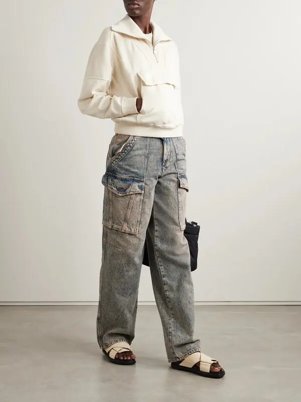MARANT ETOILE Heilani High-rise Straight-leg Jeans