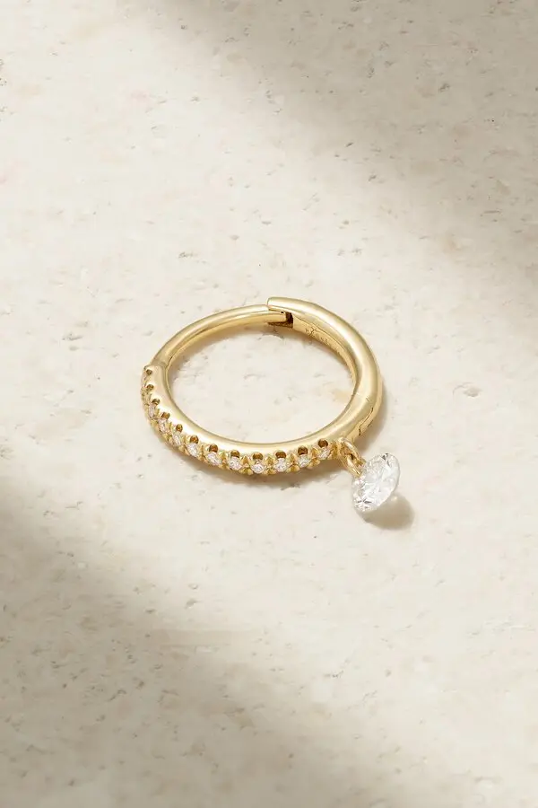 PERSEE 18-karat Diamond Earring - Gold