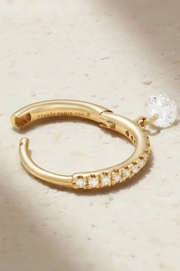 PERSEE 18-karat Diamond Earring