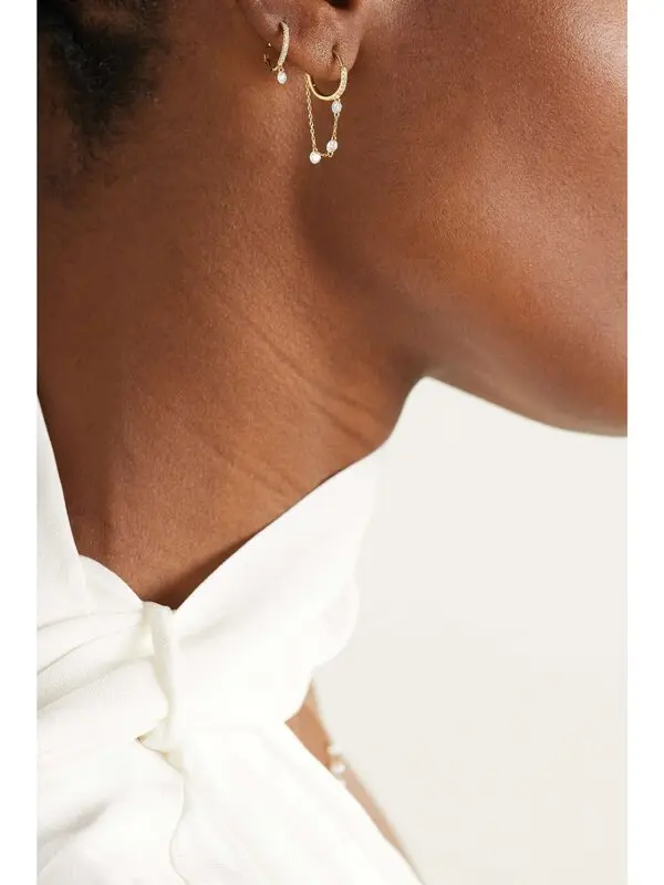 PERSEE 18-karat Diamond Earring