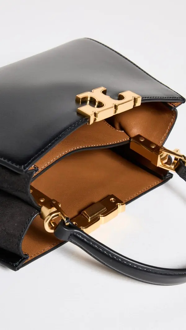 Tory Burch Mini Eleanor Satchel - Black