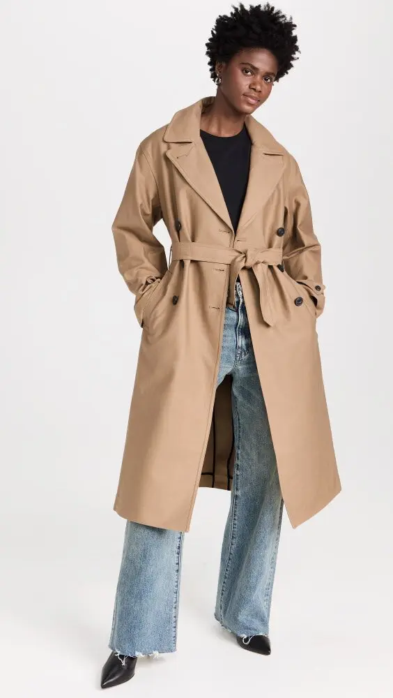 tobacco trench coat Rag & Bone Theresa Trench Coat In Tobacco - 60% Off