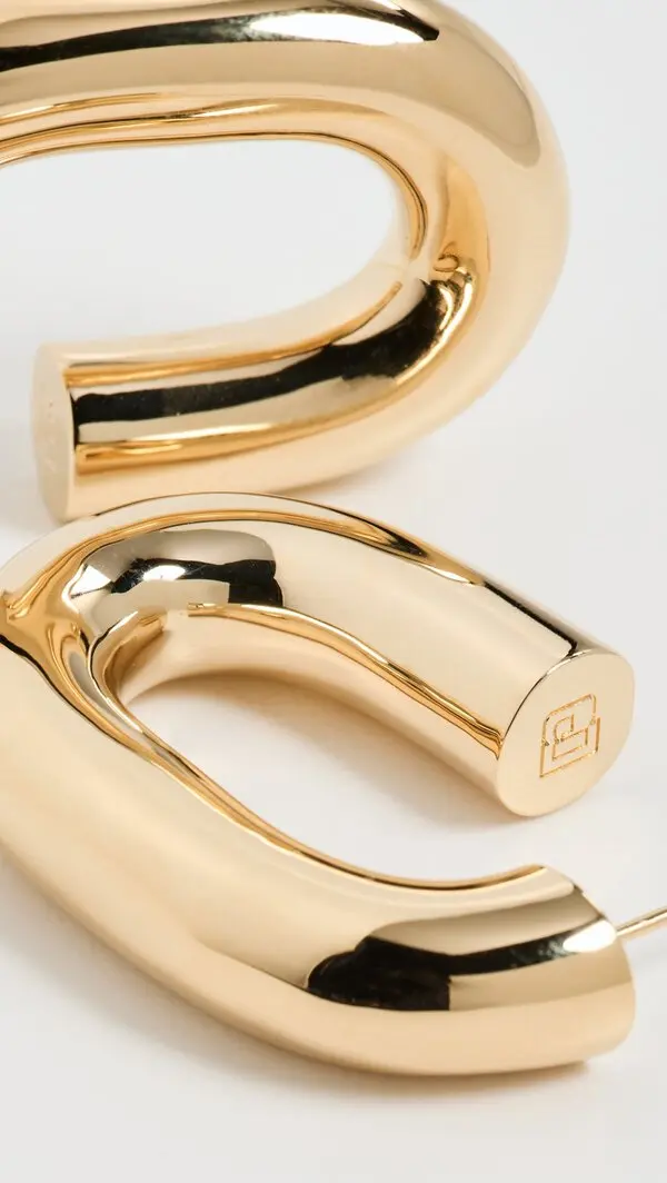 Rabanne Xl Link Hoop Earrings
