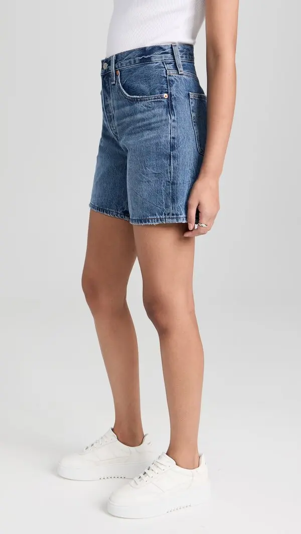LEVI'S 501 Mid-thigh Denim Shorts - Blue Beauty