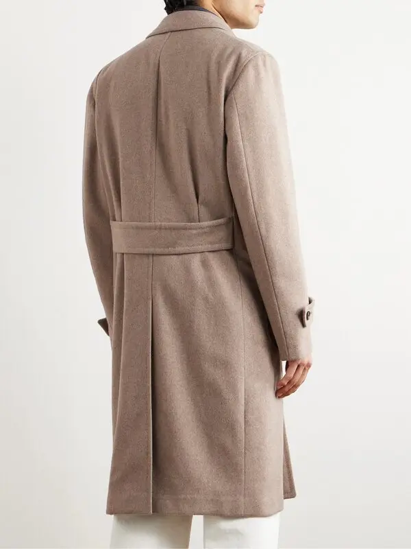Thom Sweeney Double-breasted Cashmere Coat