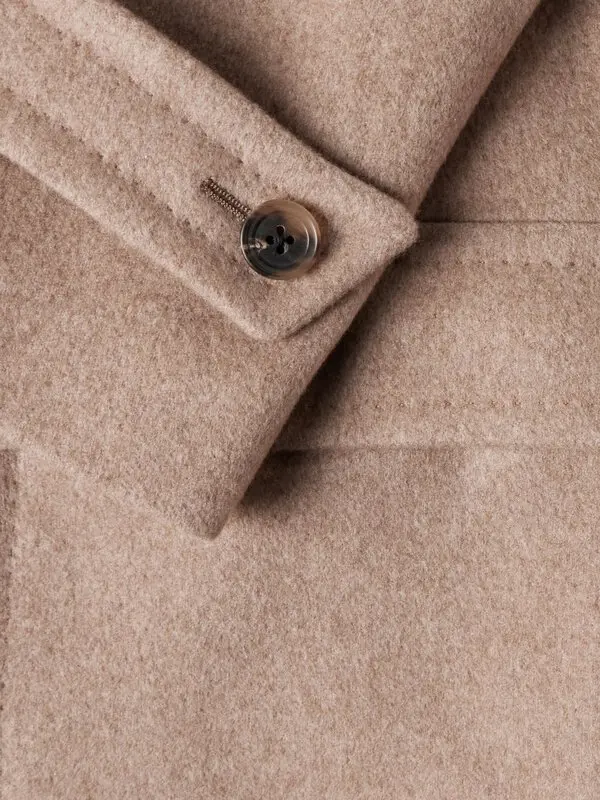 Thom Sweeney Double-breasted Cashmere Coat