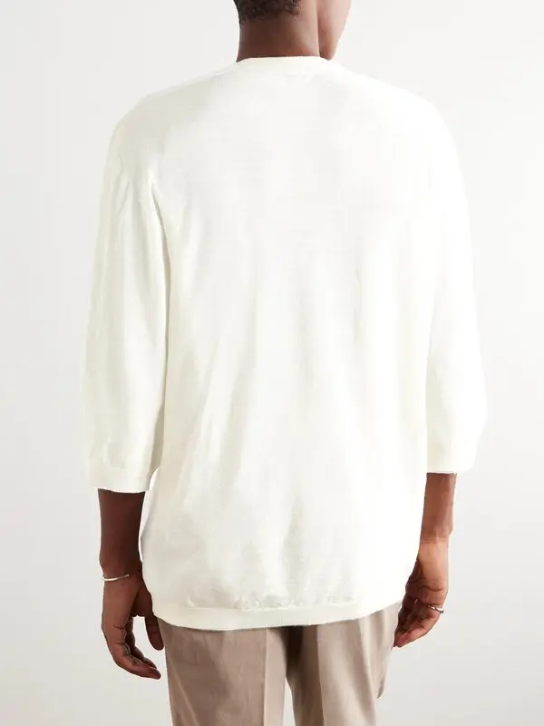 Zegna Calcare Layered Wool Sweater