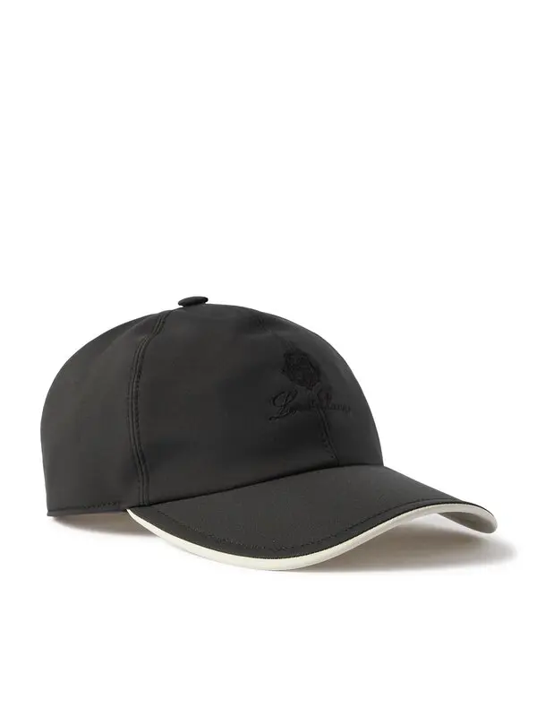 Loro Piana Storm System® Shell Baseball Cap - Black