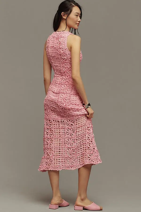 chinese dress ladies Fringe Sleeve Lace Dress