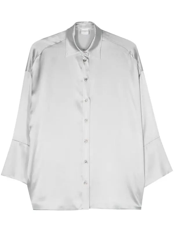 Eleventy Satin Shirt