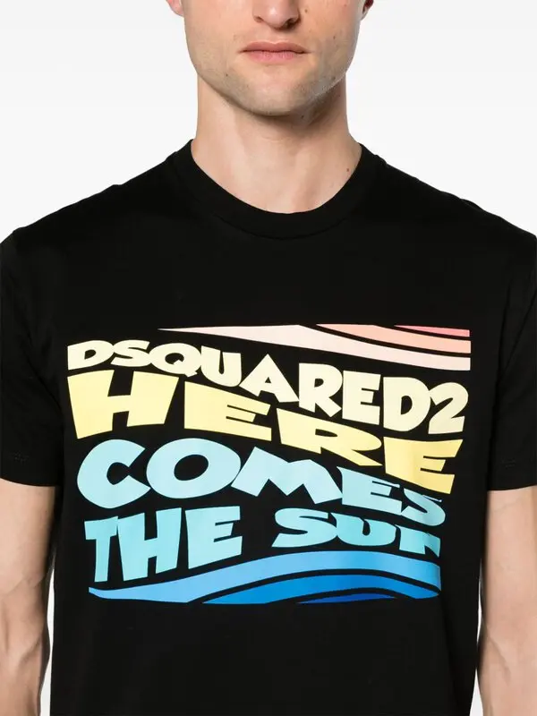 Dsquared2 Logo-print Cotton T-shirt