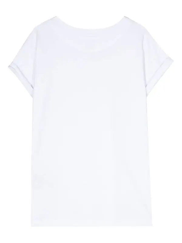 Eleventy Sound-neck Cotton T-shirt