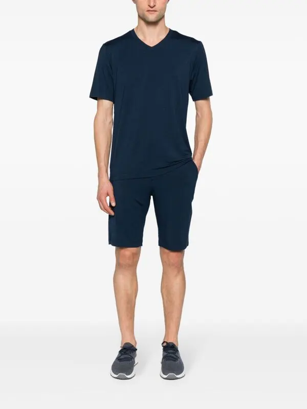 Hanro Jersey Bermuda Shorts - Blue