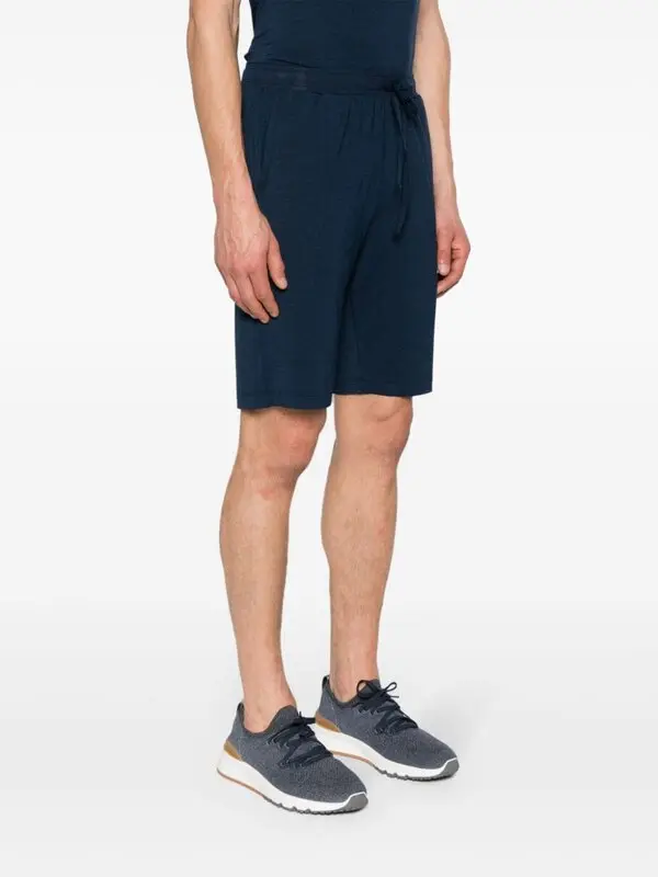 Hanro Jersey Bermuda Shorts - Blue