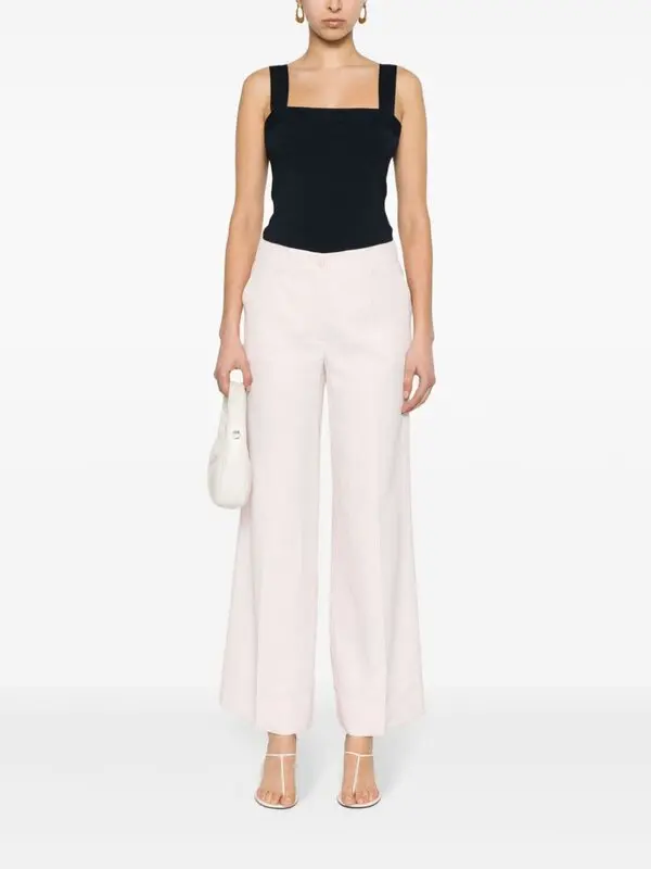 P.a.r.o.s.h Mid-waist Wide-leg Trousers