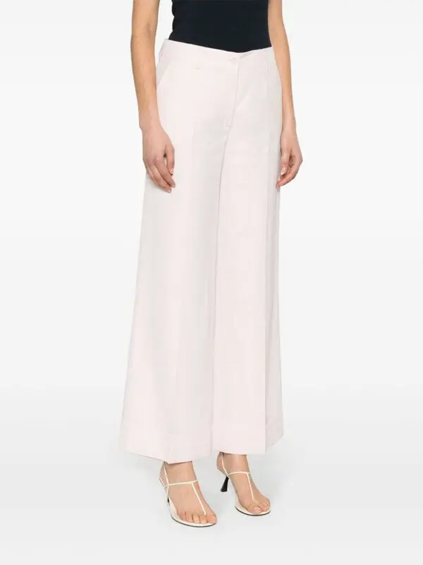 P.a.r.o.s.h Mid-waist Wide-leg Trousers