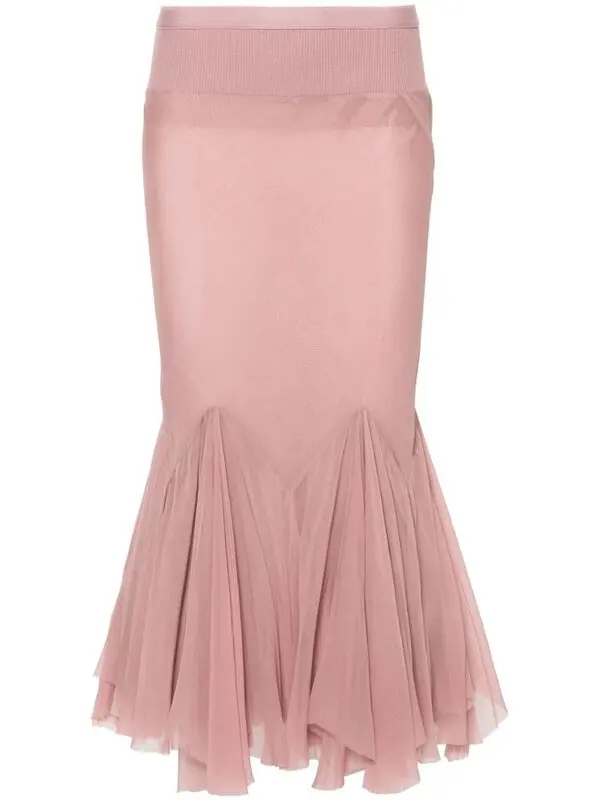 Rick Owens Divine Bias Straight Skirt