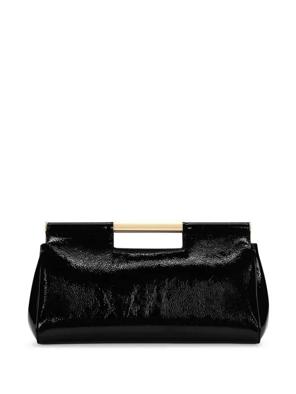 Dolce & Gabbana Patent-leather Clutch - Black