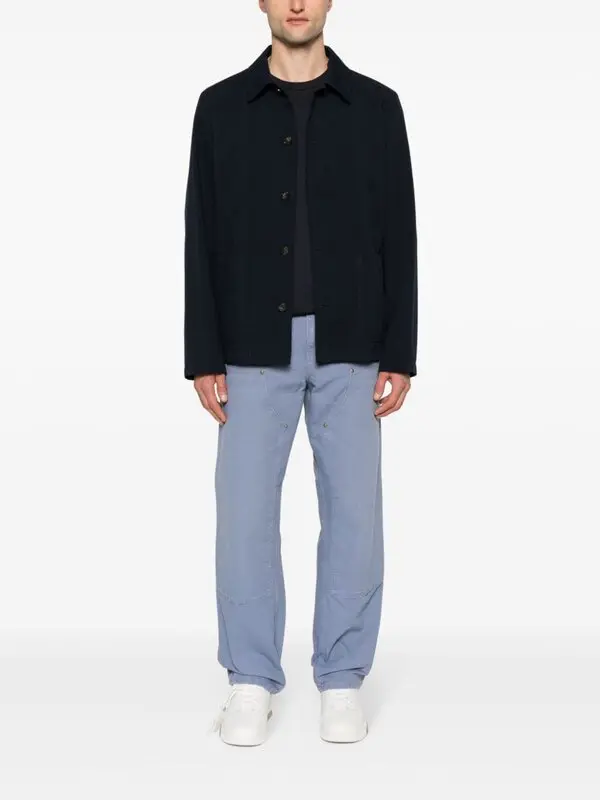 A.p.c. Texturised Cotton Shirt Jacket