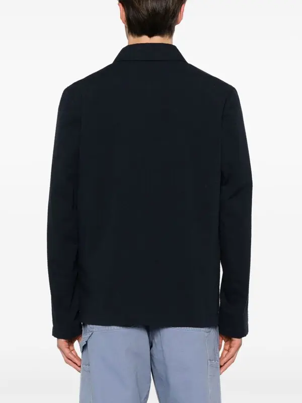 A.p.c. Texturised Cotton Shirt Jacket