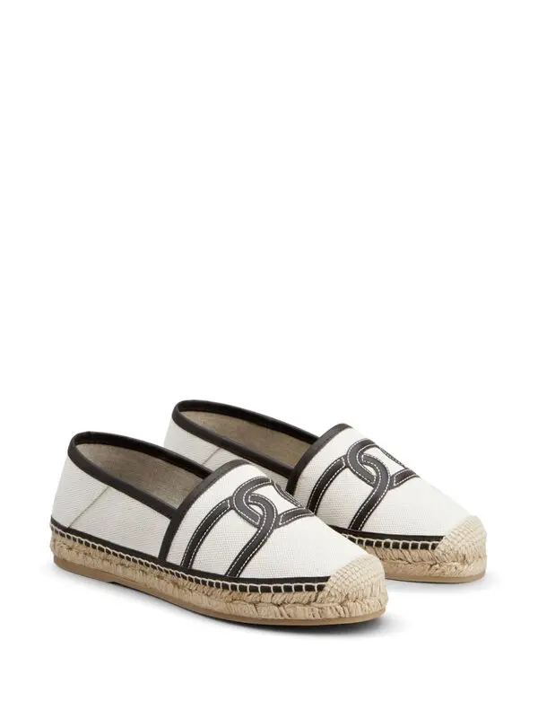 TOD'S Kate Chain-pattern Espadrilles