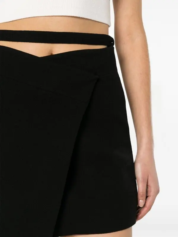 PATOU Wraparound Mini Skirt