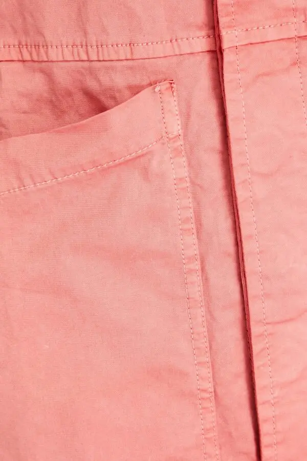 ALEX MILL Stretch-cotton Poplin Playsuit