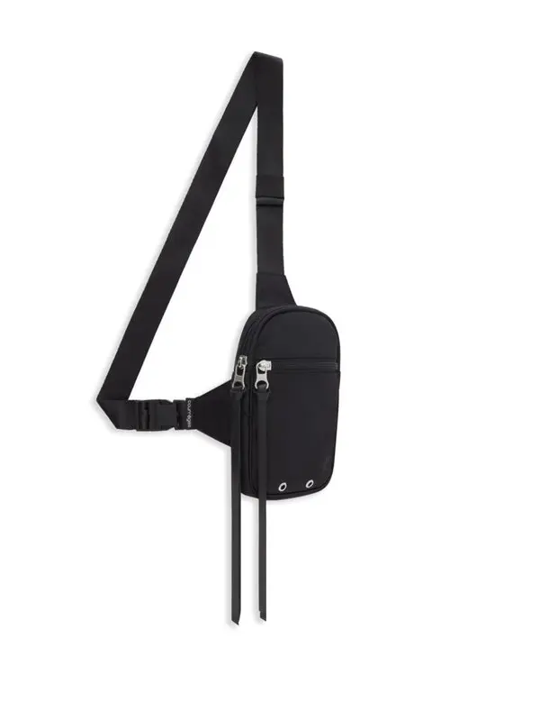 COURREGES Logo-tag Canvas Crossbody Bag