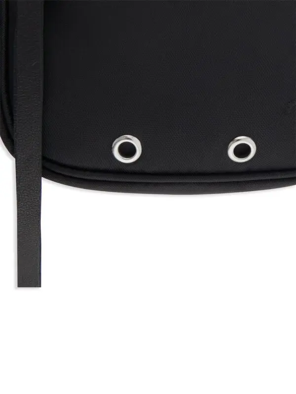 COURREGES Logo-tag Canvas Crossbody Bag