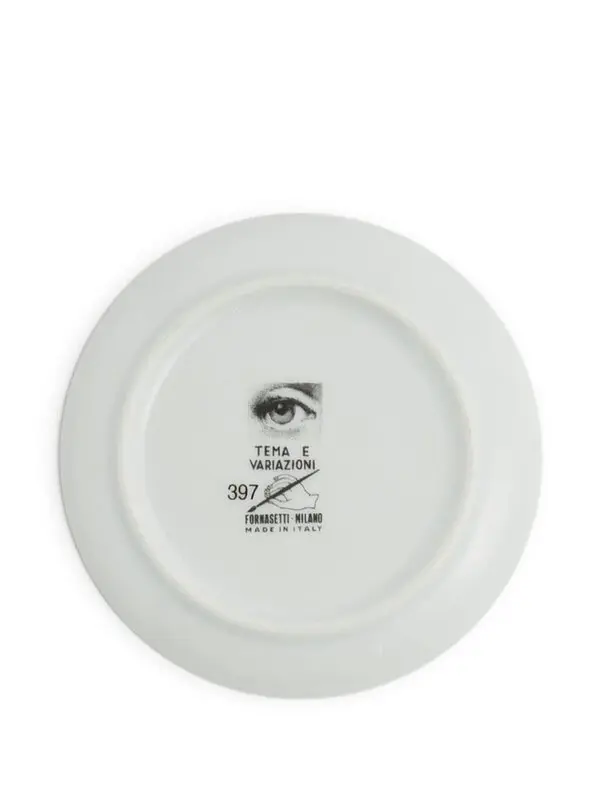 FORNASETTI Tema E Variazioni N.397 Decorative Plate 10cm